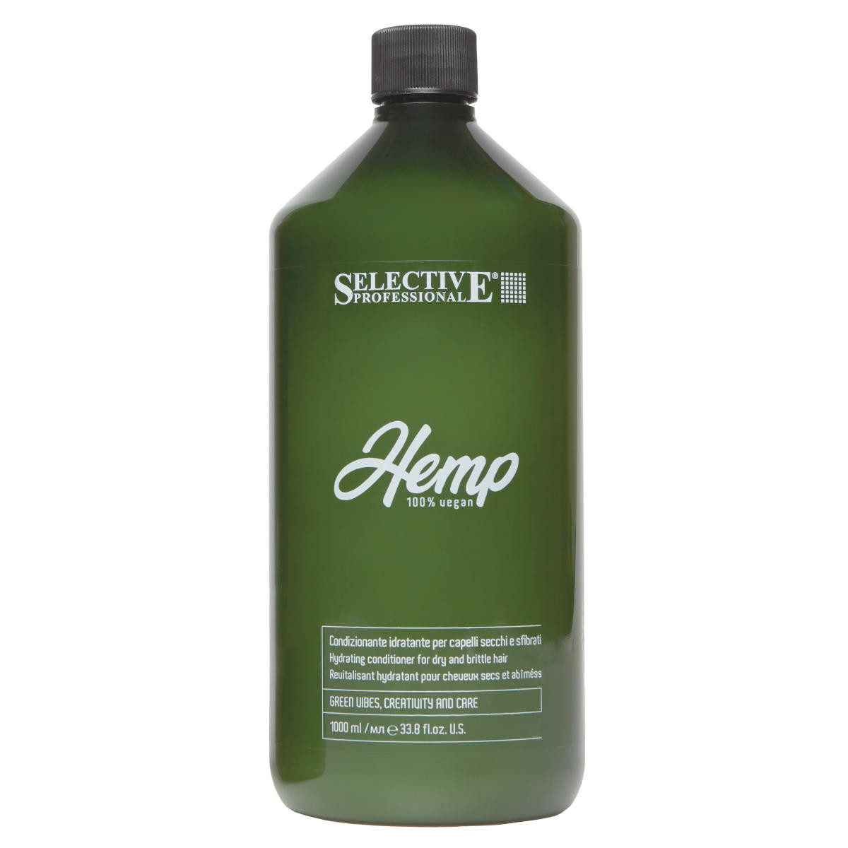 Кондиционер увлажняющий для сухих и ломких волос 1000 мл HEMP Selective Professional