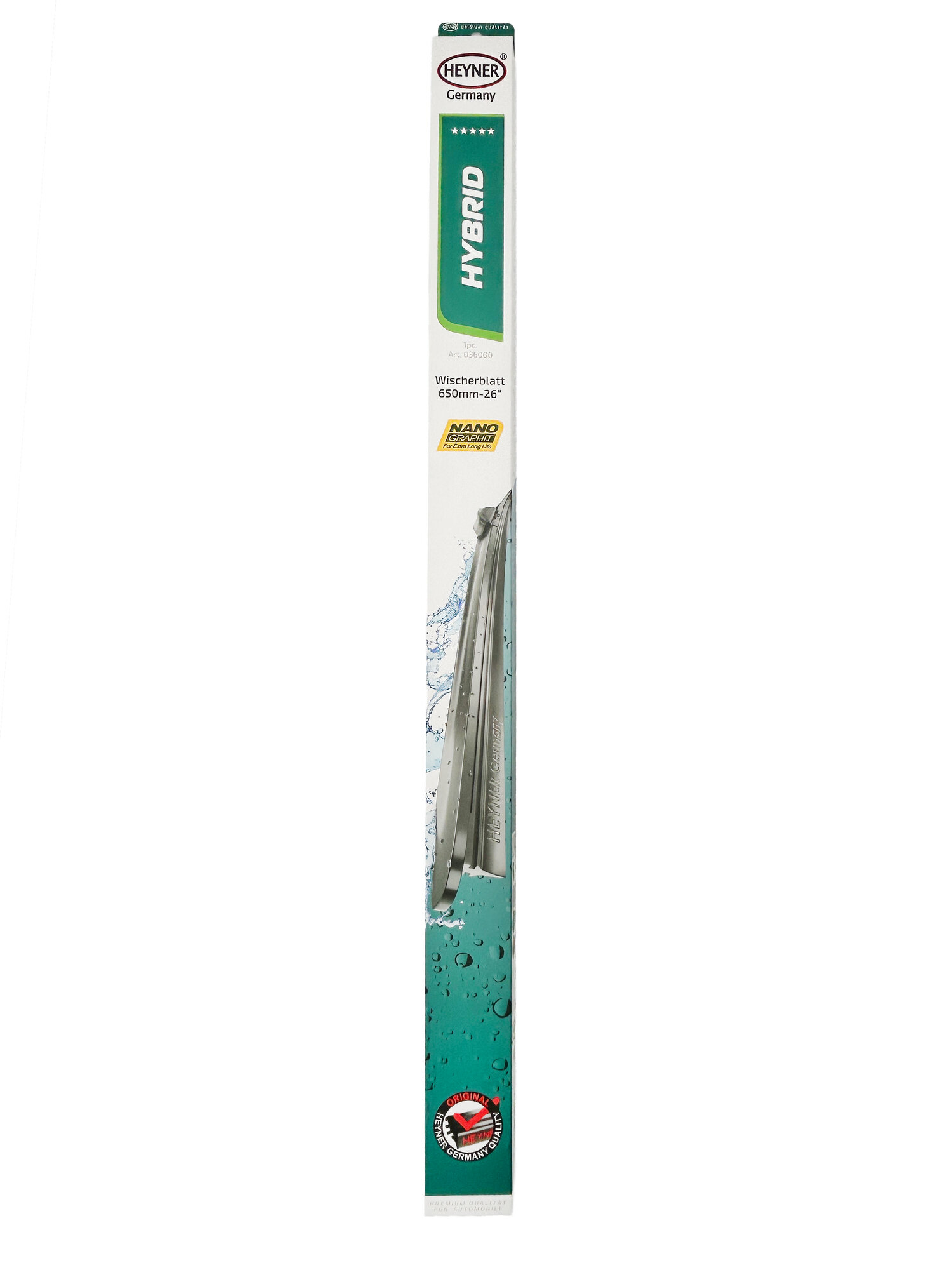 Щетка стеклоочистителя (гибрид) HYBRID 65см/26" - HEYNER арт. 036 000