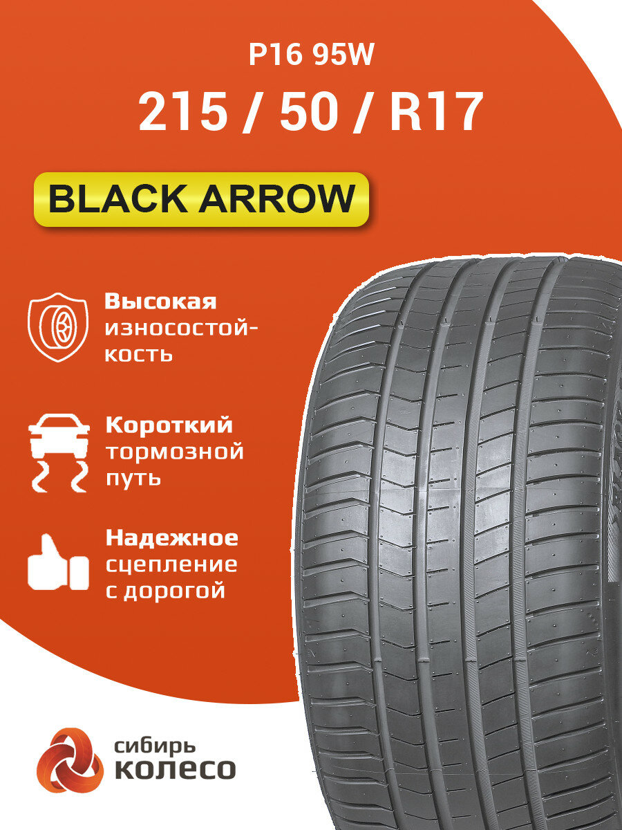215/50R17 Black Arrow P16 95W