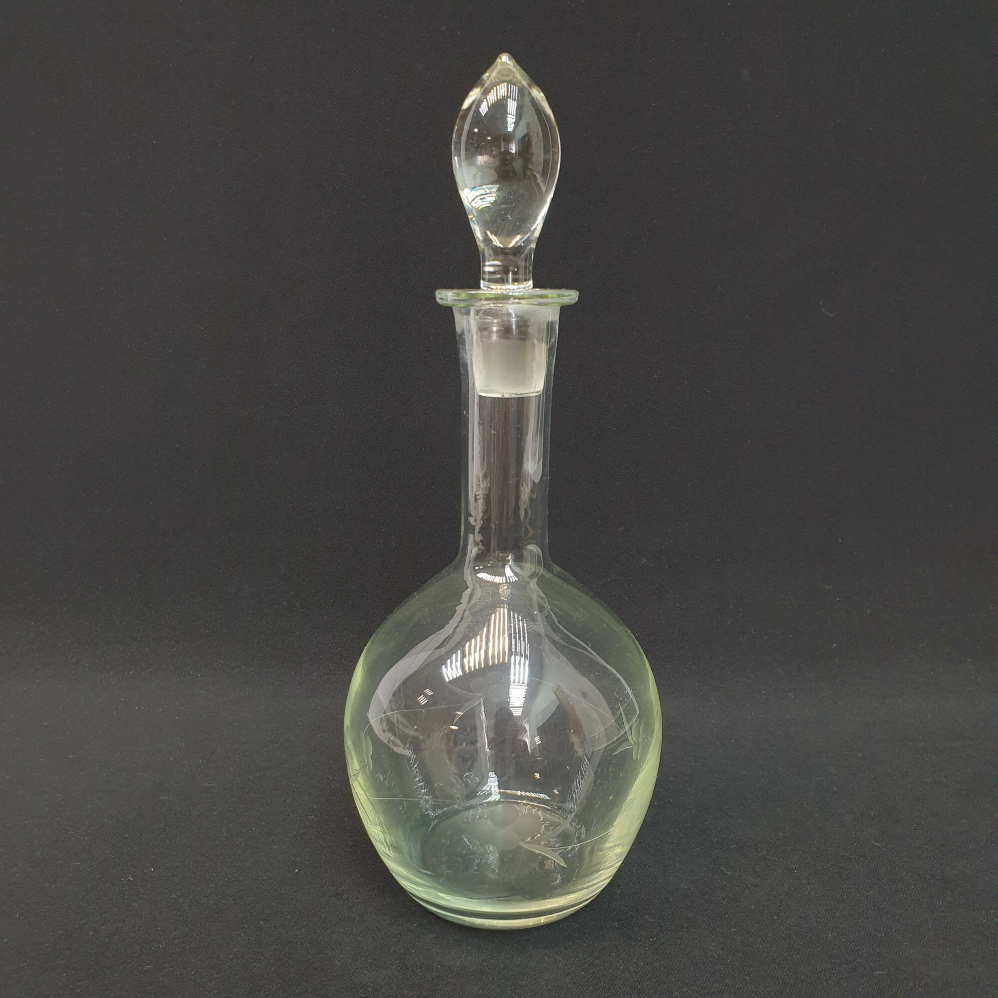 Винтажный штоф графин 27 см стекло 700 мл СССР