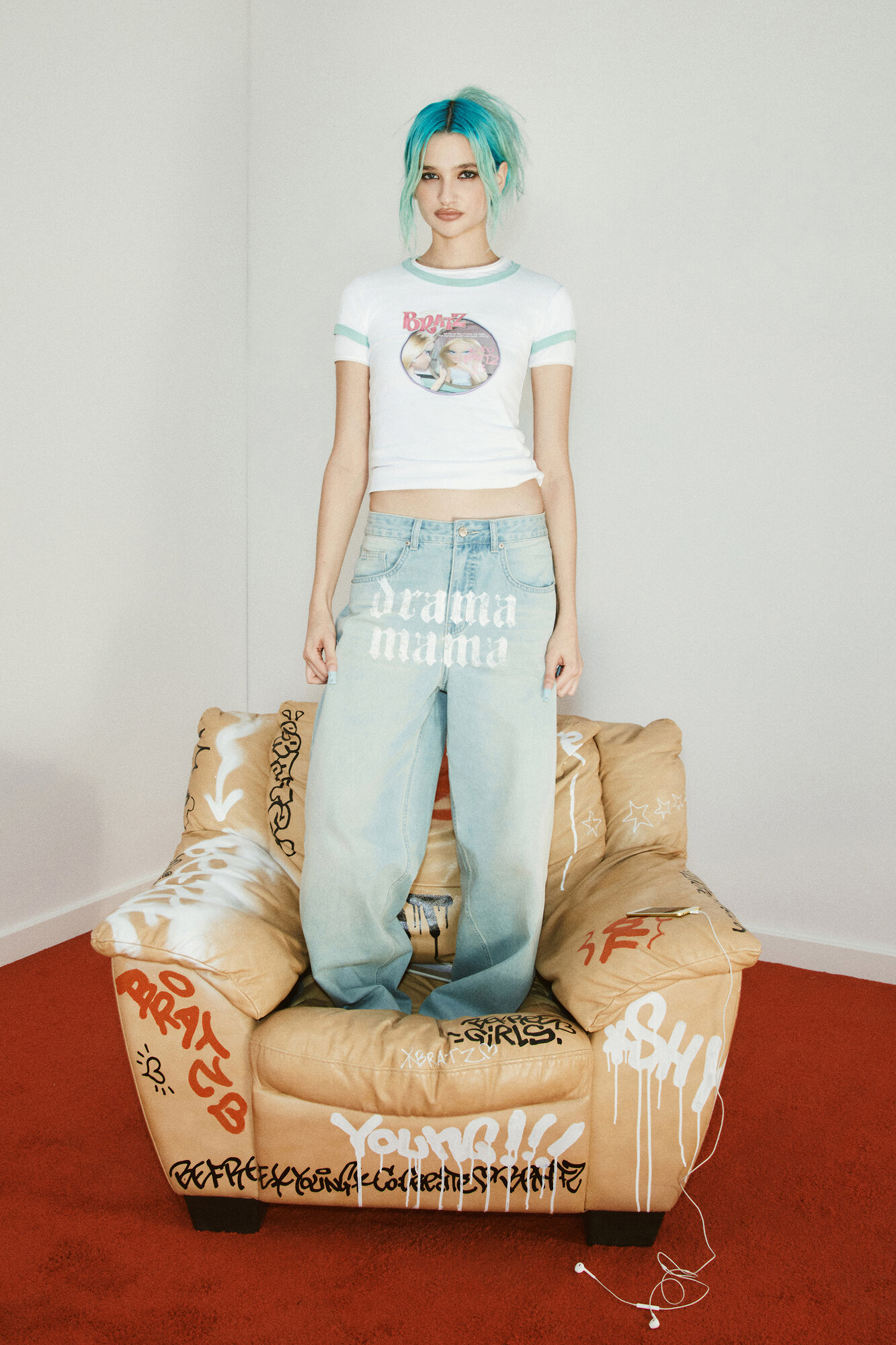 Джинсы багги Co:create Bratz 