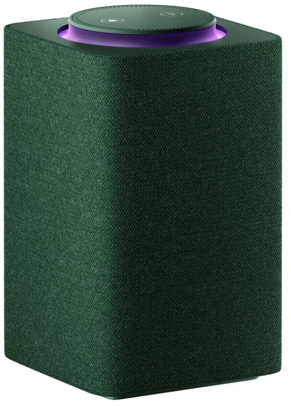Умная колонка Yandex Станция Макс Zigbee Алиса (YNDX-00053Z) зеленый 65W 1.0 BT/Wi-Fi