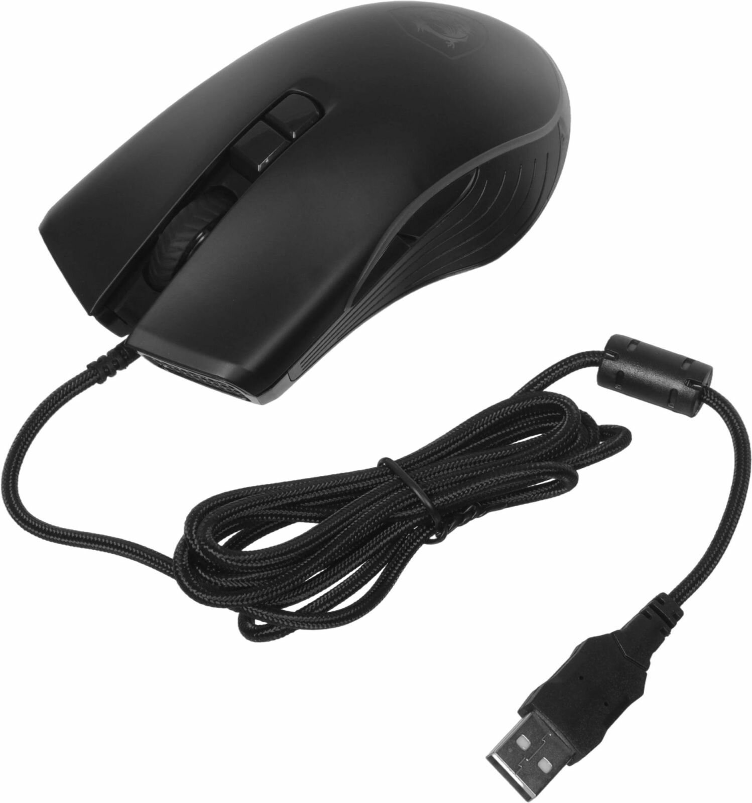 Компьютерная мышь MSI Forge GM300 черная, оптическая 7200dpi USB 6but (S12-0402300-HH9)