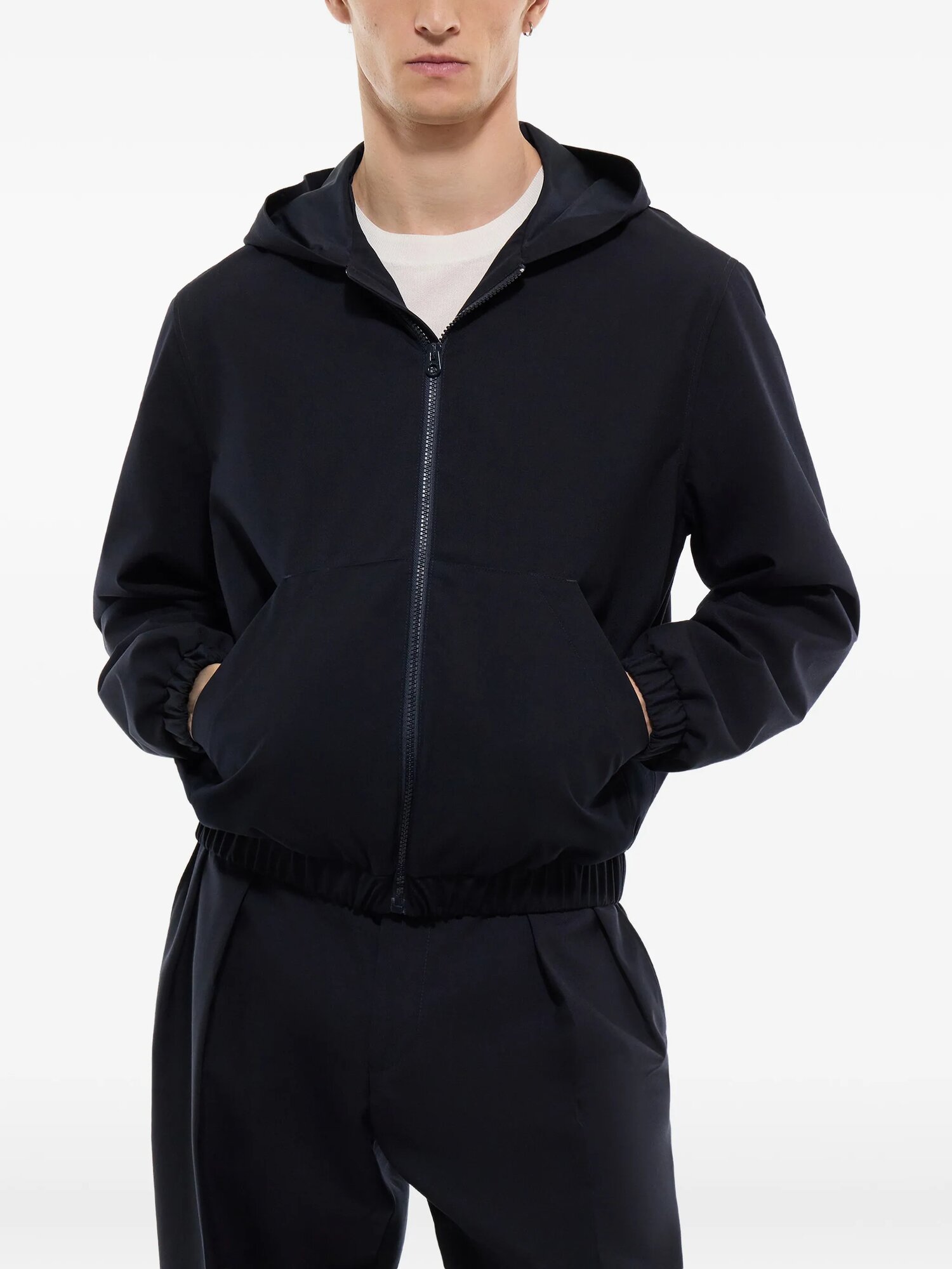 Куртка Hooded zip-fastening jacket