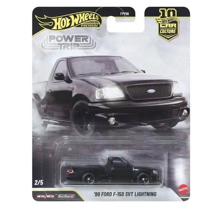 Hot Wheels Ford F-150 SVT Lightning, черный