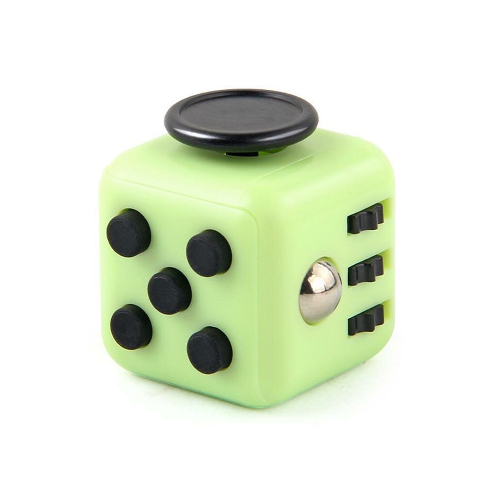 Fidget Cube: Restyle антистресс кубик фиджет куб, обновленный, зелено-черный