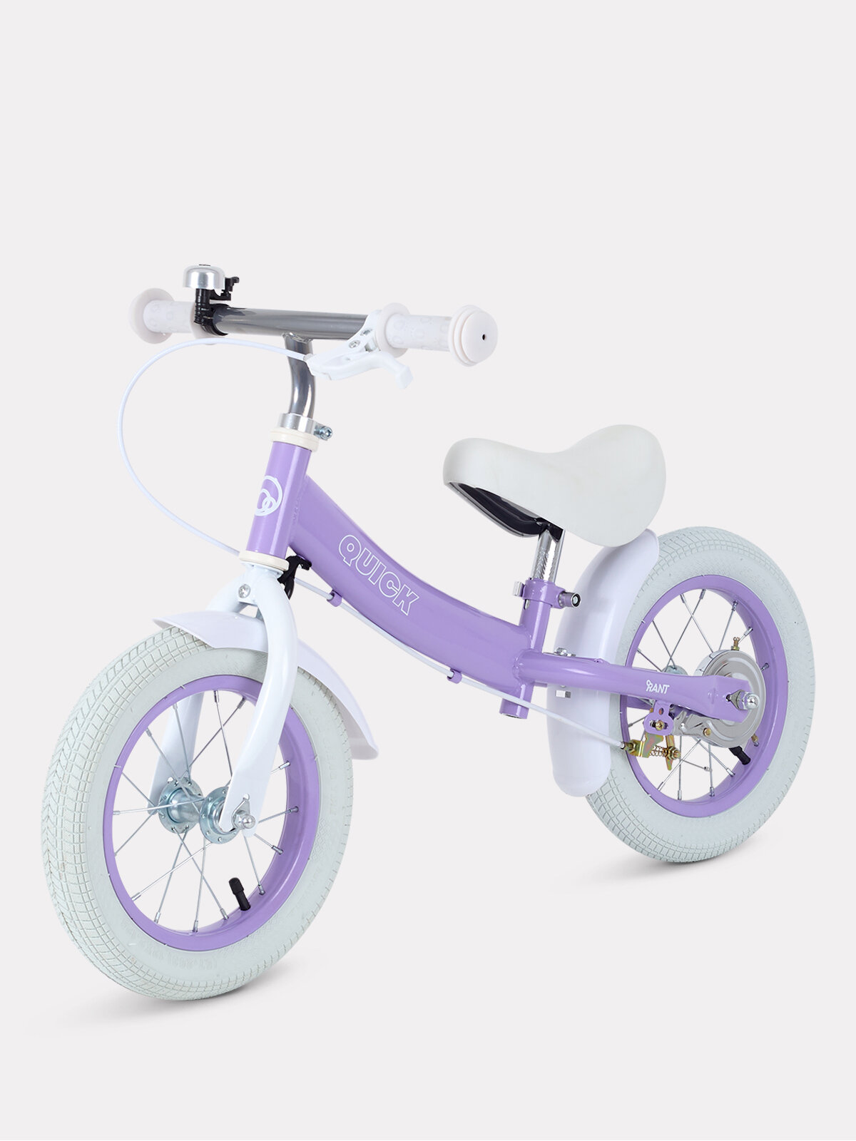 Беговел детский универсальный для мальчиков и девочек RANT RB132 QUICK Lilac