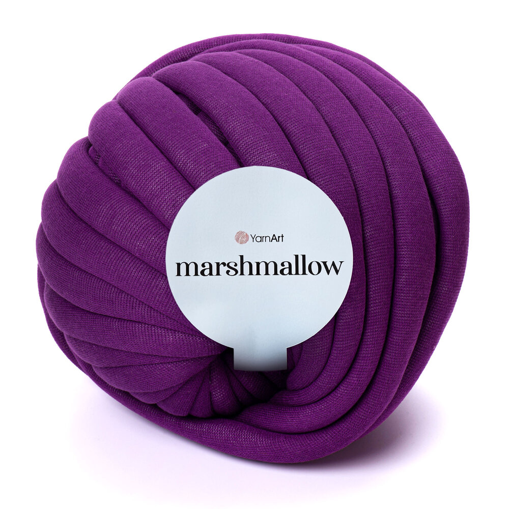 Пряжа для вязания YarnArt - Marshmallow 915 фиолетовый 1 моток 750 гр/30 м 37% хлопок, 63% полиамид