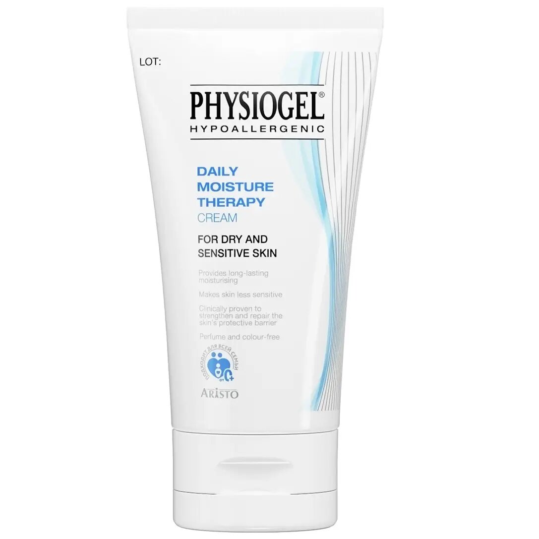 Крем PHYSIOGEL Увлажняющий для сухой и чувствительной кожи, 75 мл