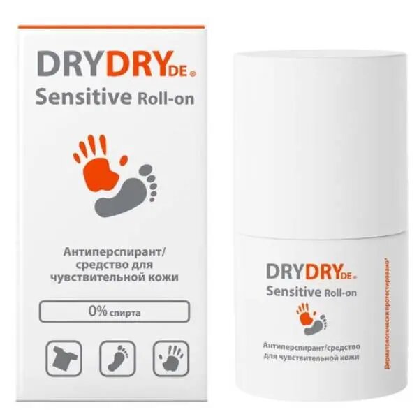 Дезодорант Пфайффер DRYDRYde Sensitive, без спирта, для чувствительной кожи, 50мл (Германия)