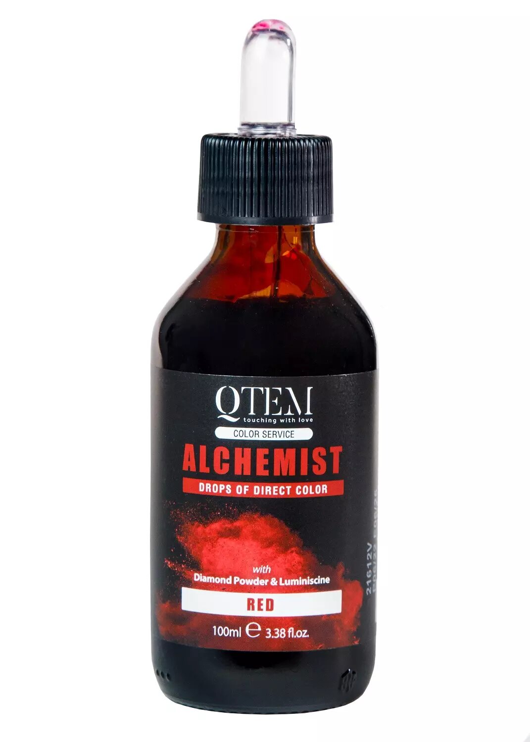 Qtem Капли прямого пигмента Alchemist Color Service, красный, 100 мл