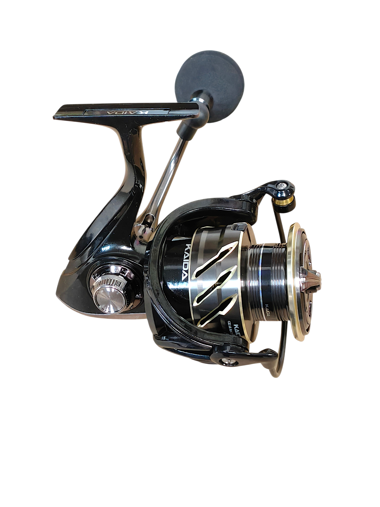 Безынерционная катушка Kaida Rezel 5000, безынерционная, лесоёмкость 0.35-0.5м, 370г