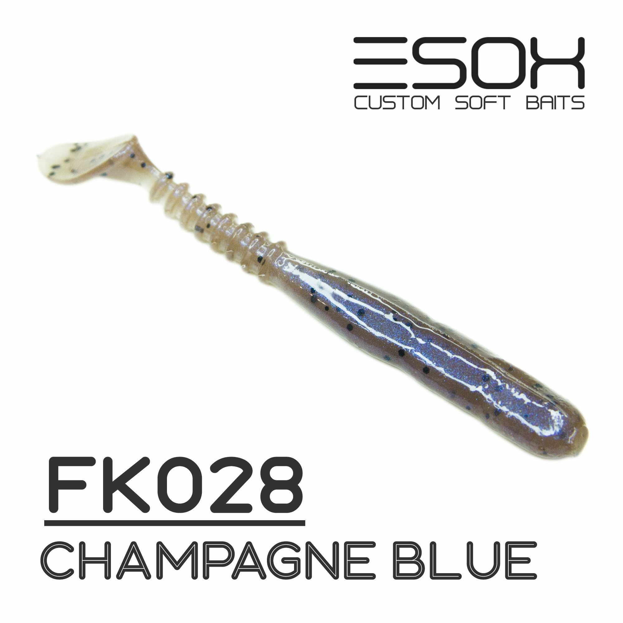 Мягкая приманка для рыбалки ESOX RockBabe Shad 2" (52мм) 10 шт