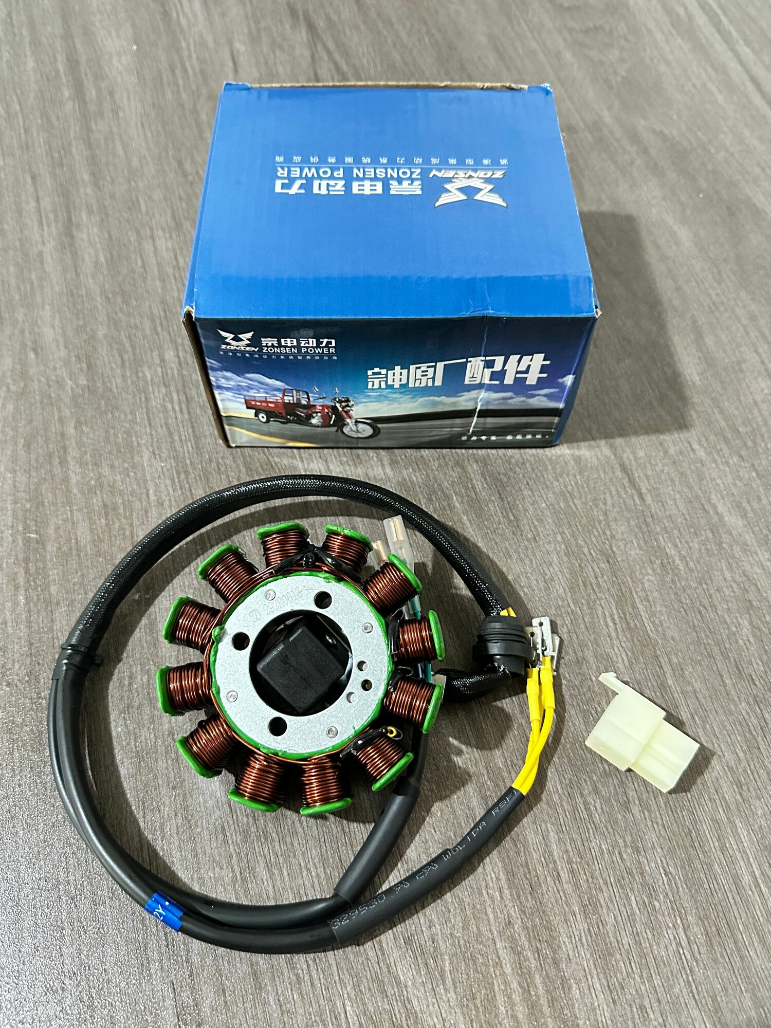 Комплект статора Zongshen 174MN-5 (NB300), статор Zongshen 174FNM, оригинальное качество, длительный срок службы