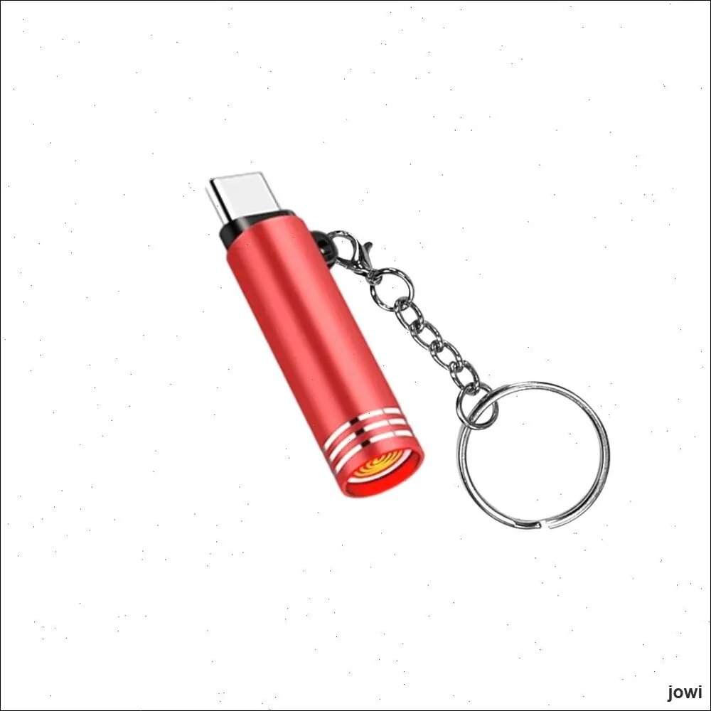 Автомобильный прикуриватель для мобильного телефона typec mini electronic cigarette plug-in-красный