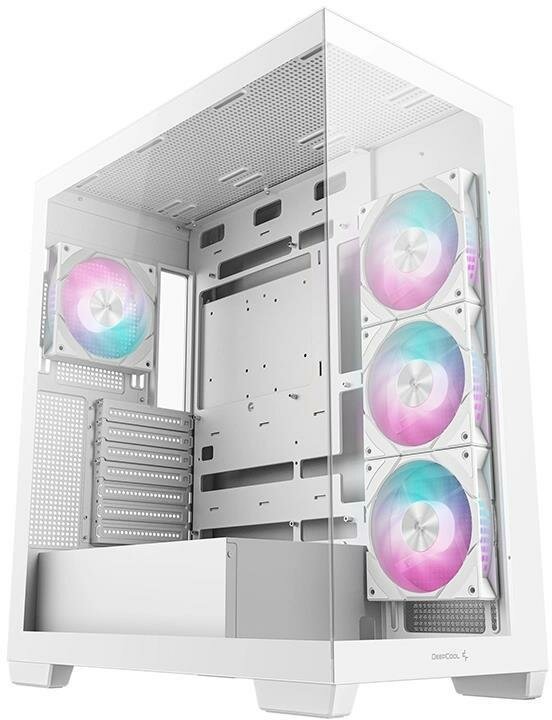 Корпус ATX Deepcool CG580 white (ATX, без БП, 2xUSB3.0 Type-A) (R-CG580-WHNDA0-G-1)