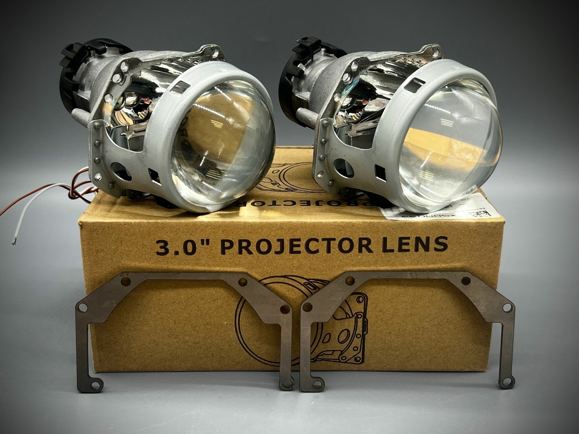 Биксеноновые Линзы для Mitsubishi L200 2013-2015 / Для адаптивных фар, Hella 3 Ситроен Митсубиси Пежо