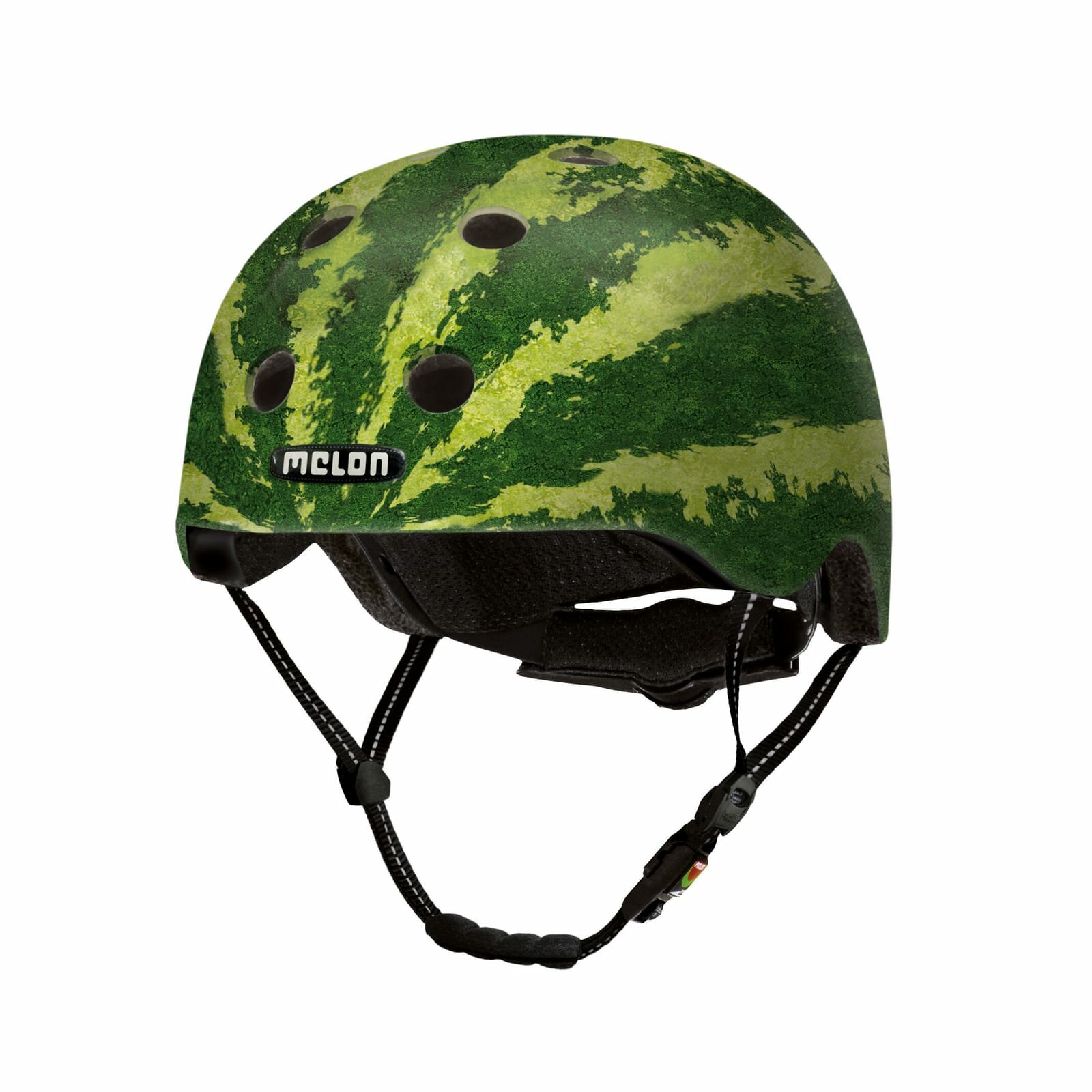 DECATHLON шлем защитный Melon All Stars, зеленый/темно-зеленый, 58-63 см