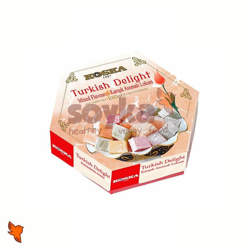 Рахат-лукум ассорти вкусов Koska , 250г