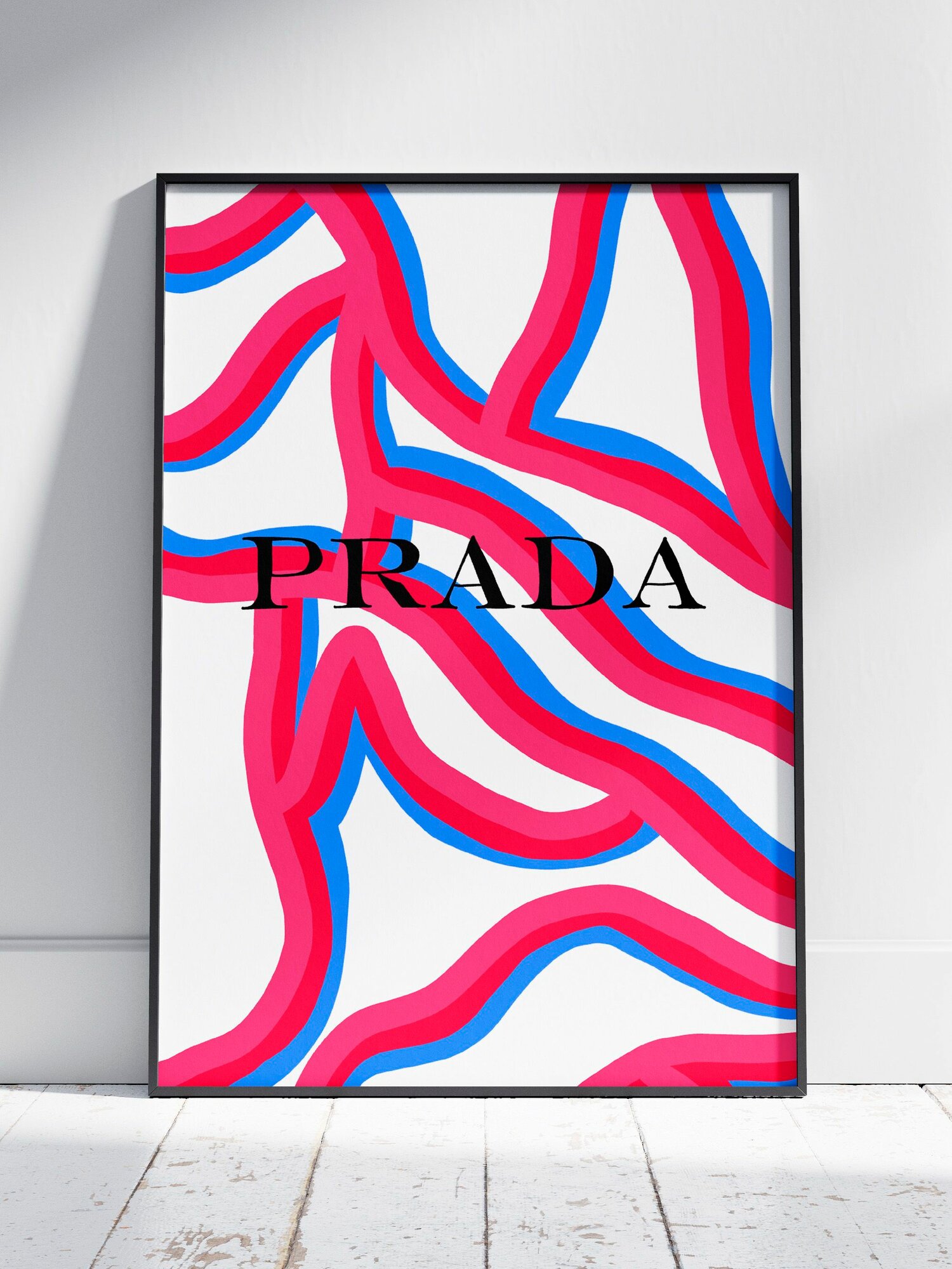 Плакат на стену для интерьера Прада (Prada 16) - Постер по модели, бренду и моде формата A4 (21x30 см)
