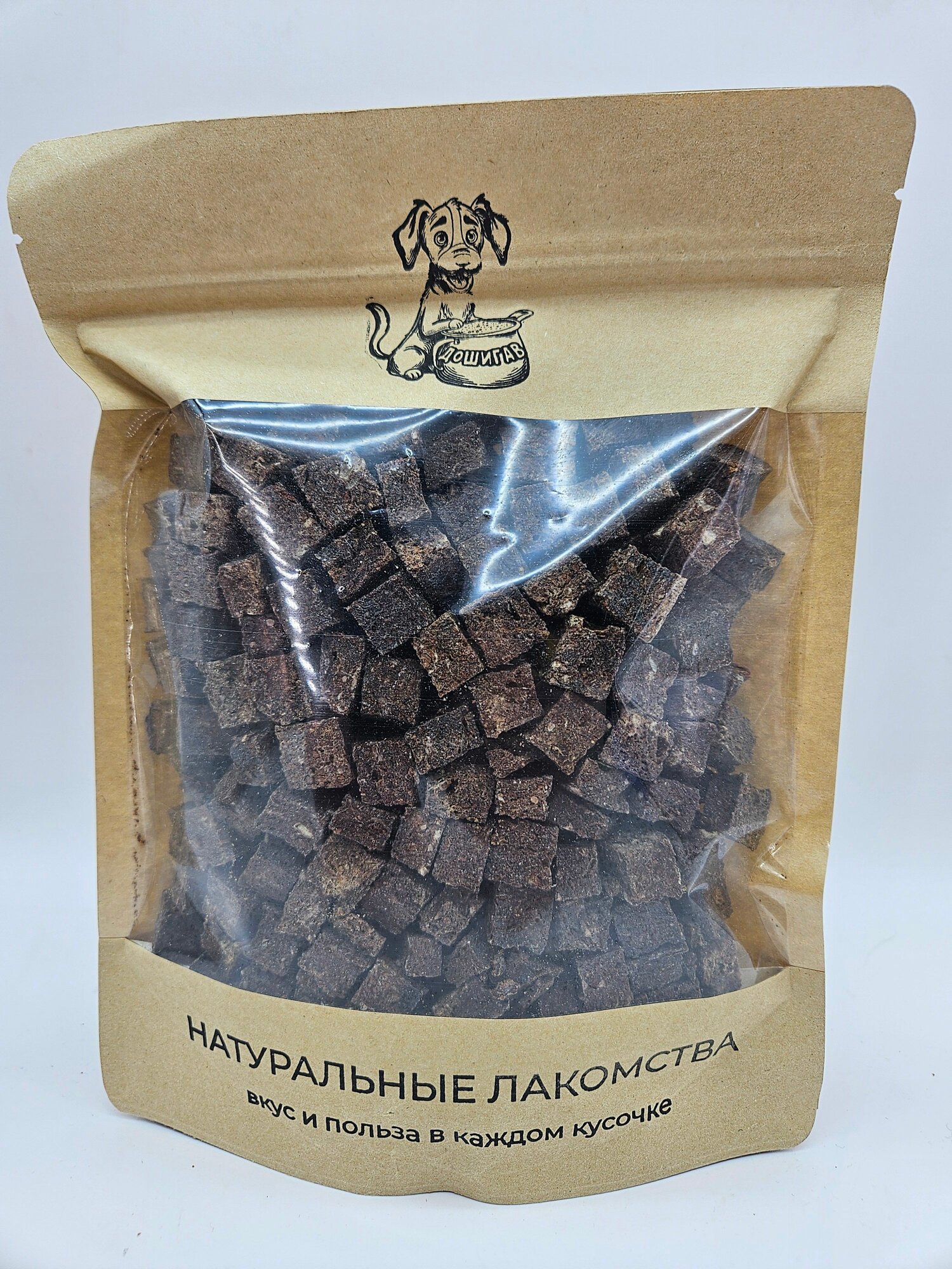 Дошигав Лакомство Кубик Мясной-Гречка-Тыква 1.2-1.2 400гр