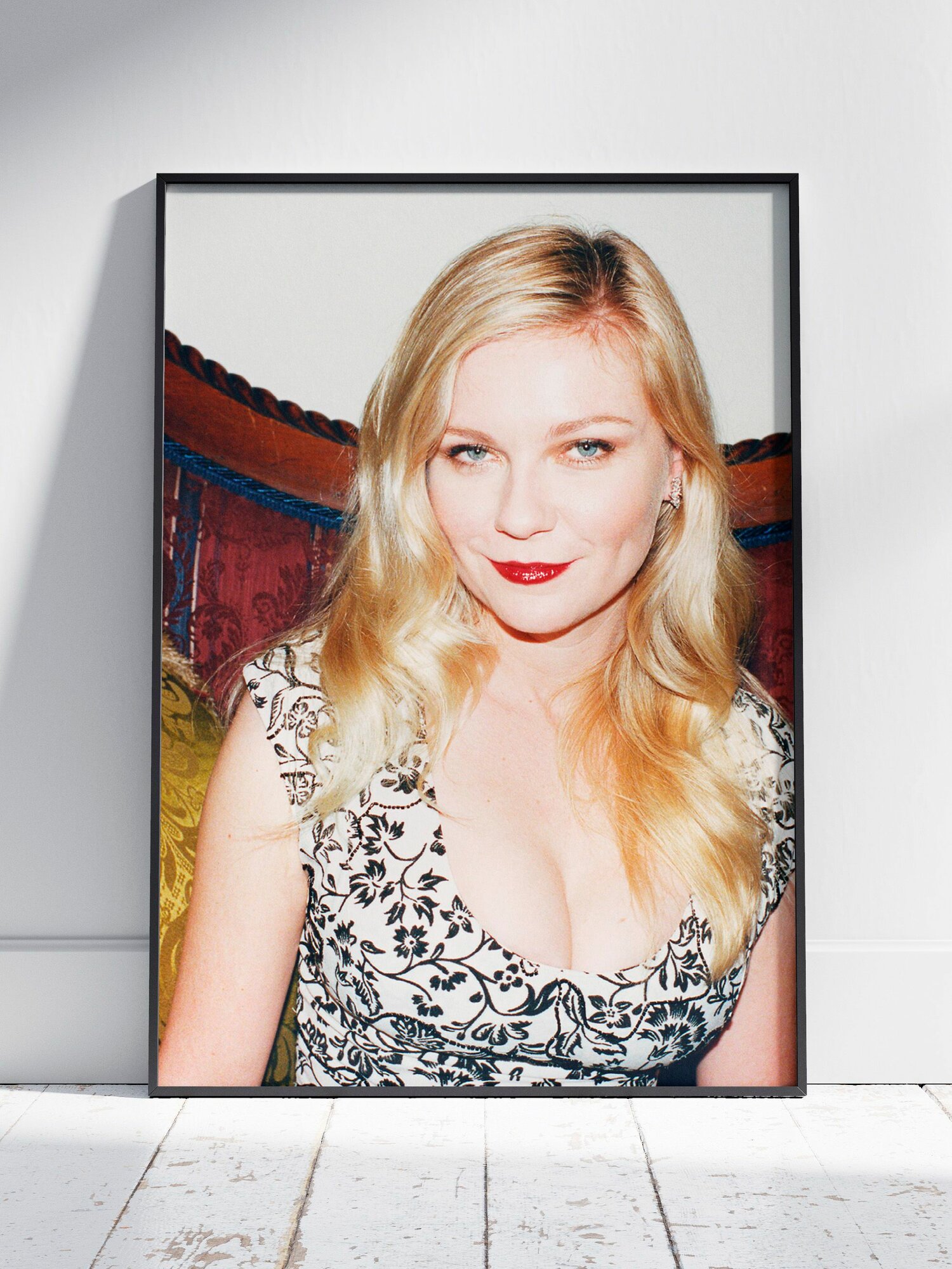 Плакат на стену для интерьера Кирстен Данст (Kirsten Dunst 10) - Постер по актеру фильма, кино, сериала формата A4 (21x30 см)