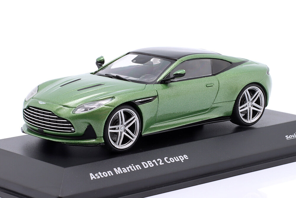 Модель коллекционная SOLIDO Aston martin DB12 coupe 2023 green metallic