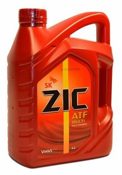 Масло трансмиссионное ZIC ATF Multi Vehicle 4л. 162628