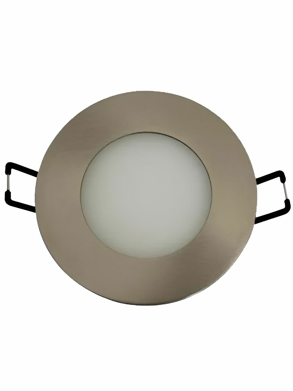 Даунлайт LED 03Вт Круг. 3000К(Теплый) 120 матхром D90х20мм(Врезн.75) 240Лм HL 6873 L