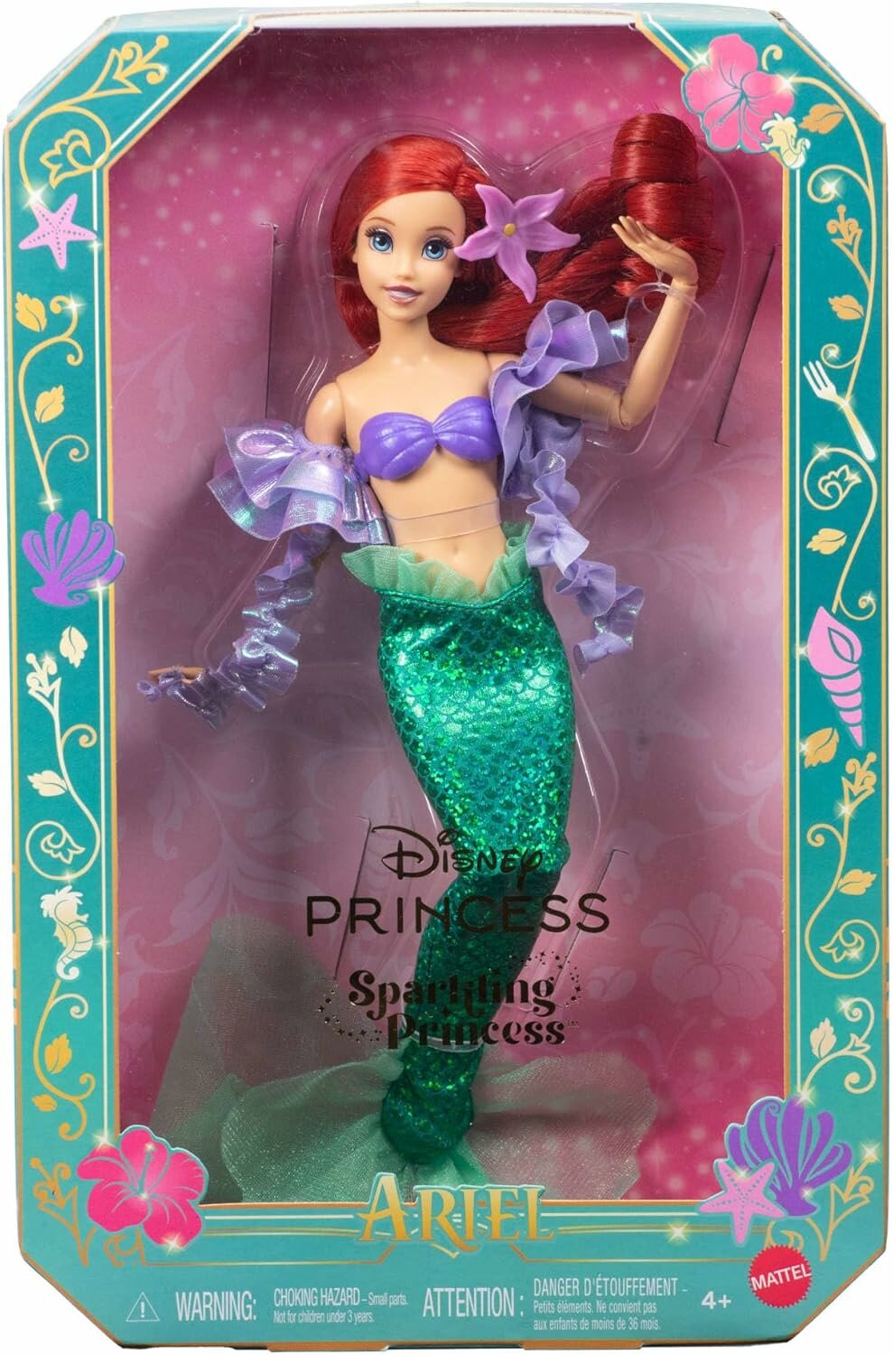 Серия Disney Princess Sparkling Princess, кукла Ариэль