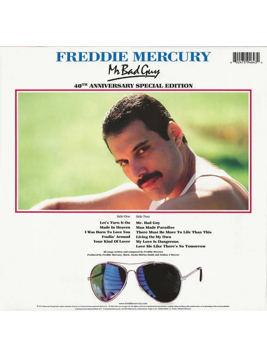 Freddie Mercury - Mr. Bad Guy (green) — фото 1
