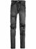 Джинсы Ksubi Van Winkle Mash Up, размер 3XL, black/black