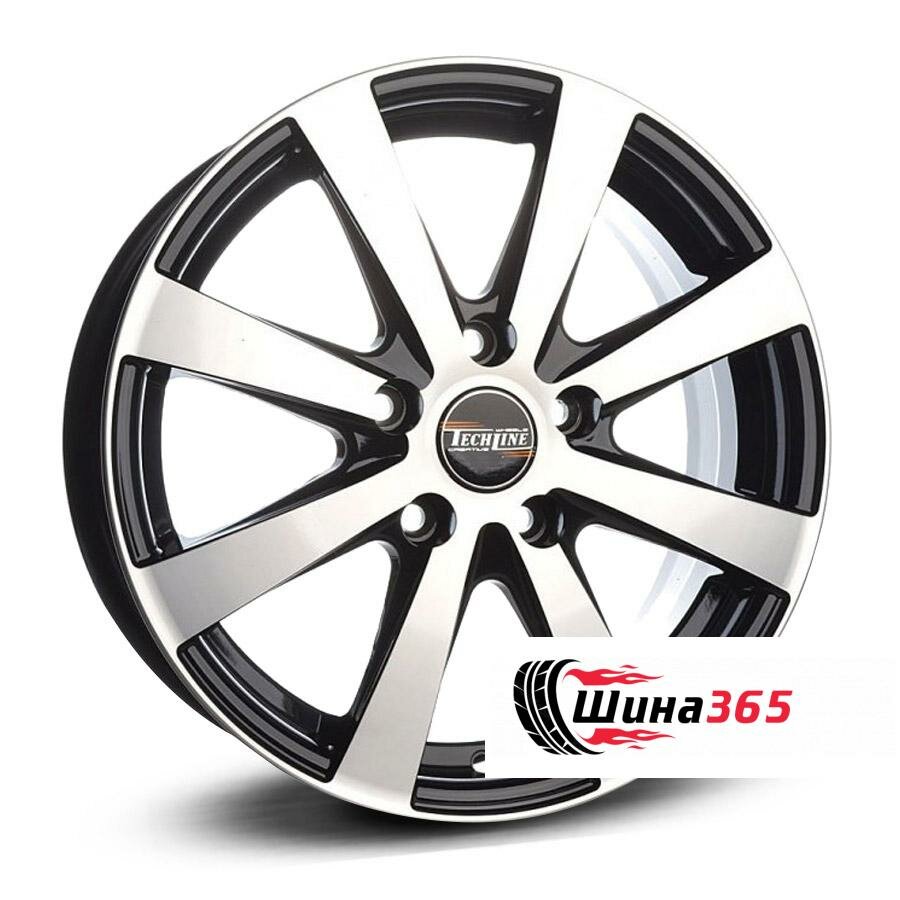 Литой колесный диск Tech Line 634 R16 / 6J PCD 4x100 ЕТ 37 ЦО 67.1
