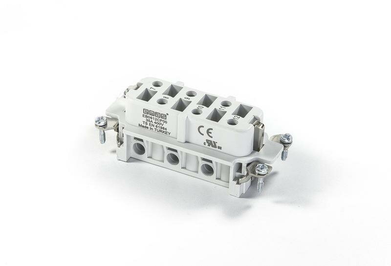 Гнездо 12 полюсов 35А (7-12) EMAS EB0612CP00