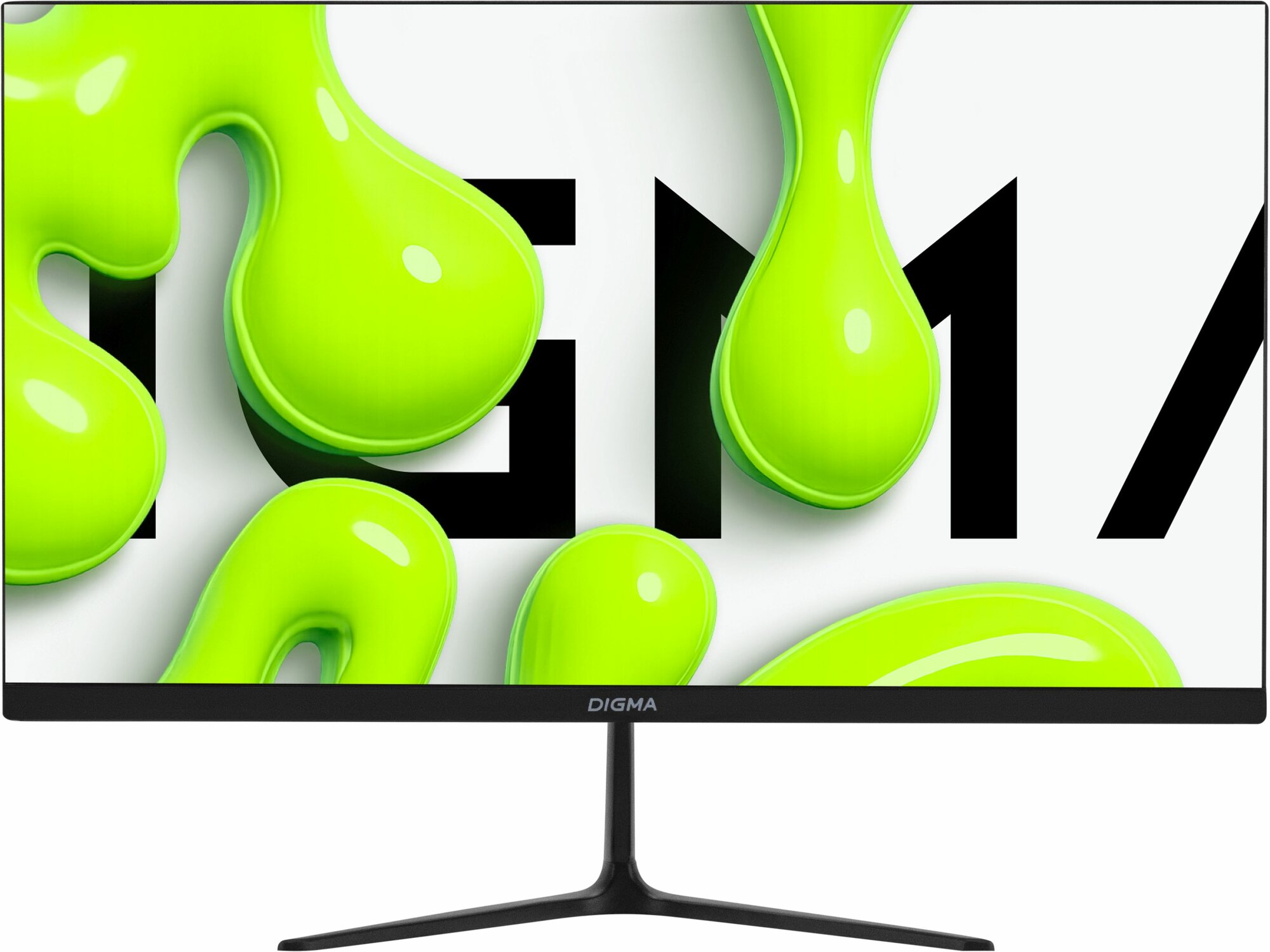 Монитор 21.5" Digma Progress 22A302F, 1920х1080, 100 Гц, VA, черный (22a302f)