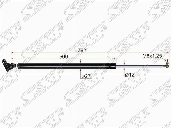 Амортизатор крышки багажника SAT ST-817904A000 Hyundai H1 97-07 / Starex 97-07 правый