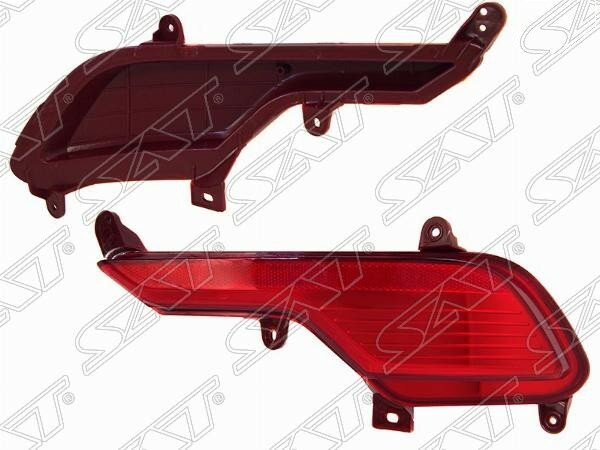 Фонарь в задний бампер SAT ST-116-0014 Hyundai Santa Fe 15-19 правый