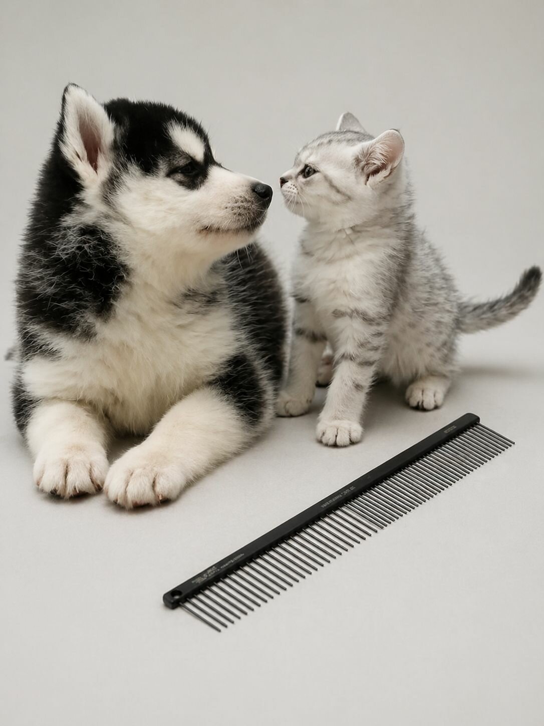 Расчёска для кошек и собак чесалка от шерсти животных Hello Pet