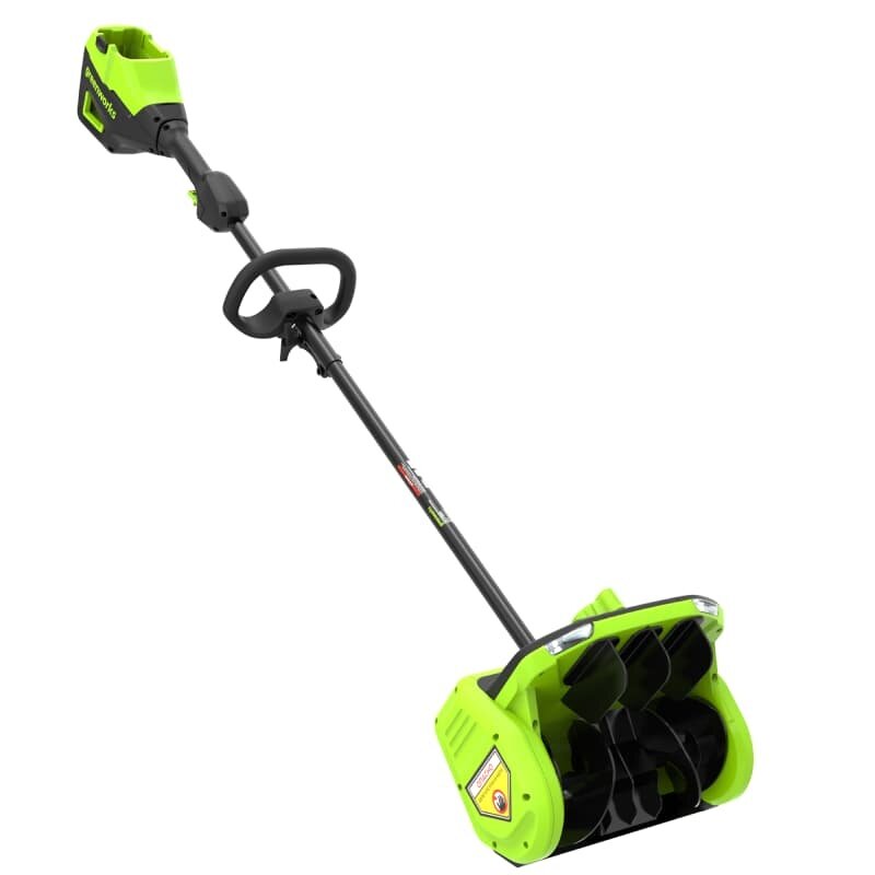 Снегоуборщик аккумуляторный GreenWorks 2603207UG c 1хАКБ 5Ач и Зарядное устройство 60V, 30см, с регул. направл, бесщ