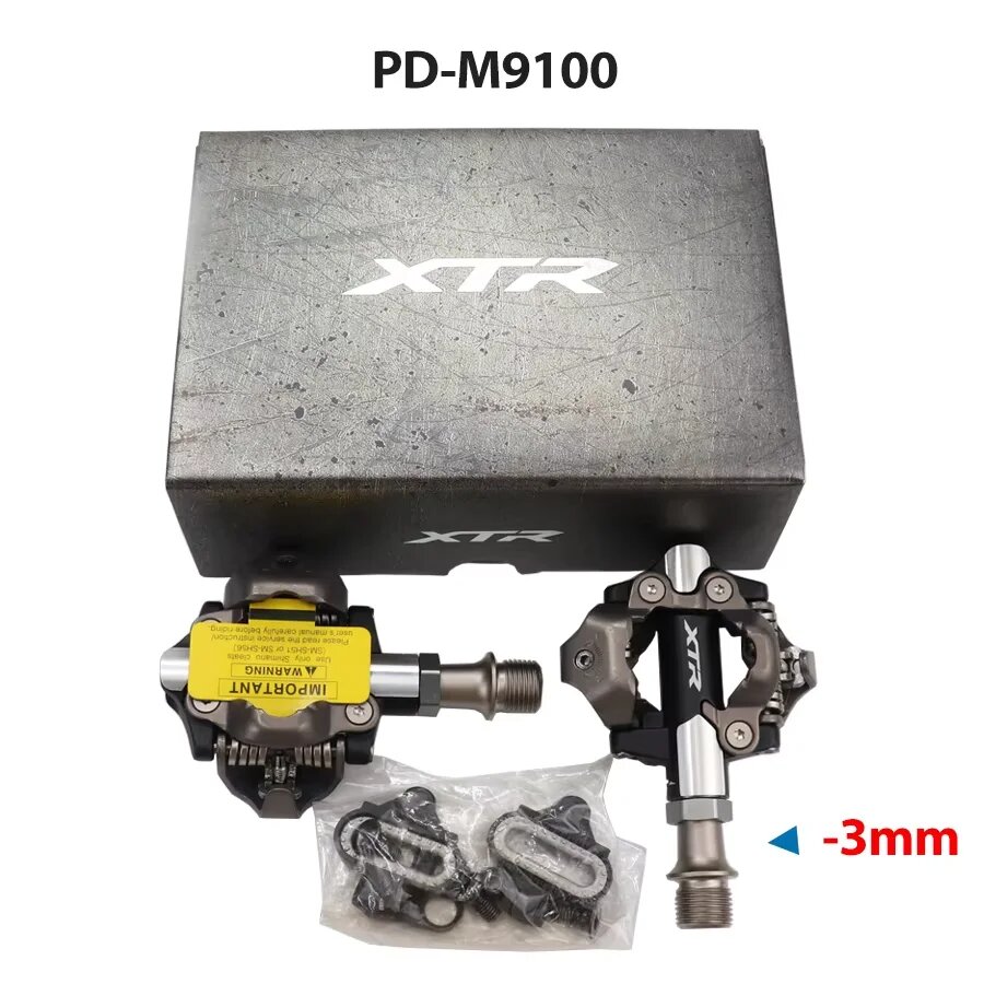 Shimano XTR M9100 SPD Педали для горного велосипеда PD-M9100 52mm