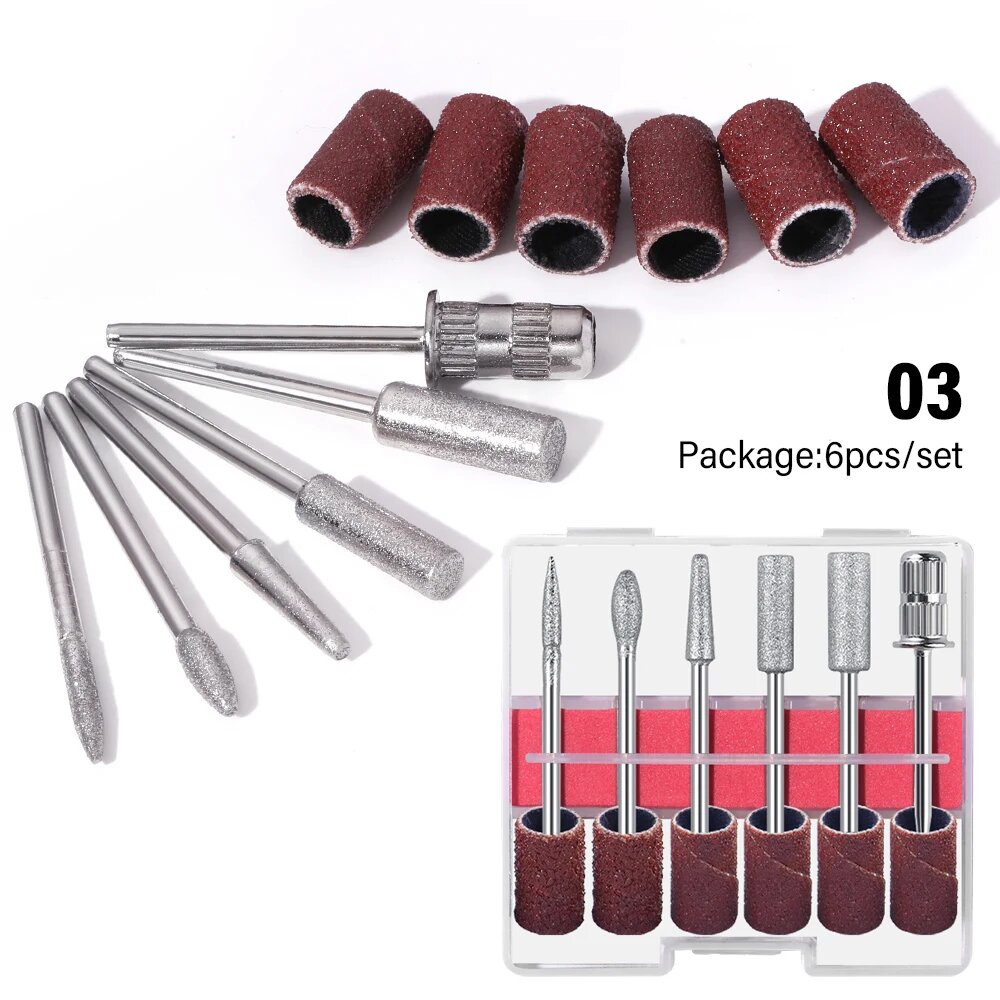 LULAA электрическая маникюрная дрель 9Вт Drill bits-1