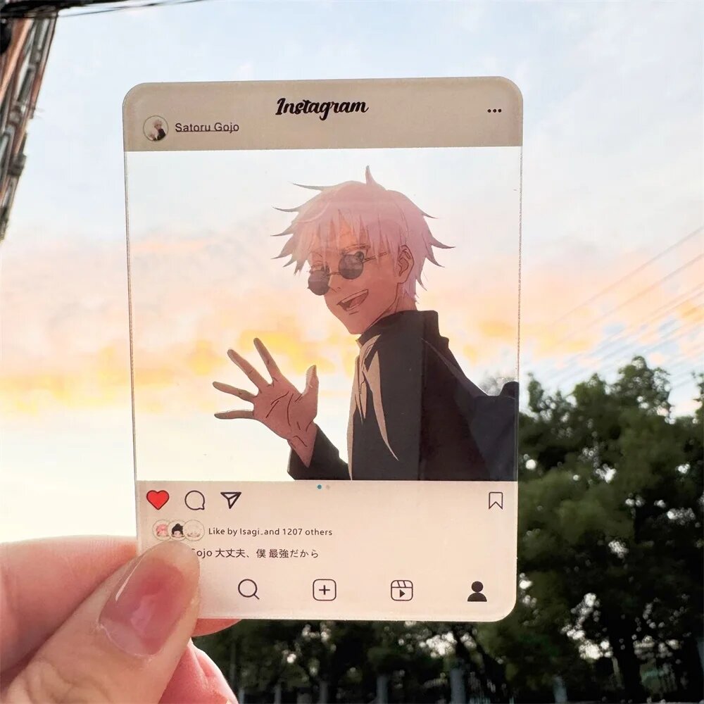Акриловая прозрачная карта Jujutsu Kaisen: Сатору Годжо Bandai