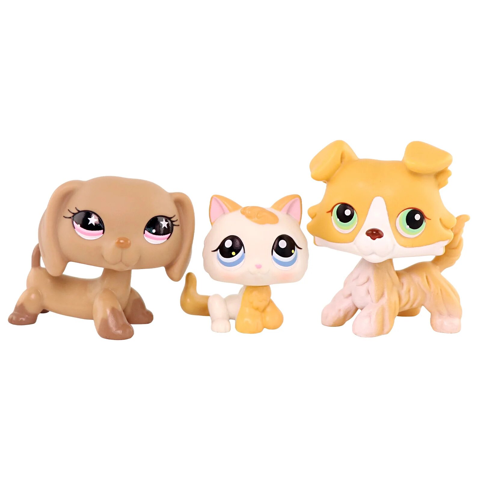 Набор фигурок Bobble Head Soldtime: Колли, Киттен, Такса