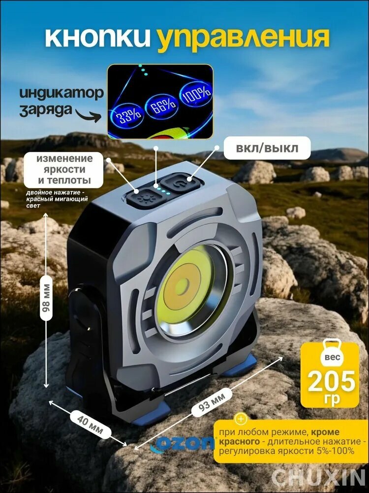 Кемпинговый фонарь — фото 1