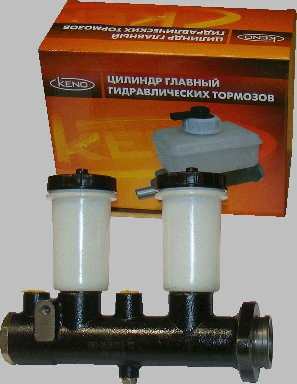 Цилиндр тормоза главный УАЗ-3741, 3151 (2 бачка, без сигнального устройства)