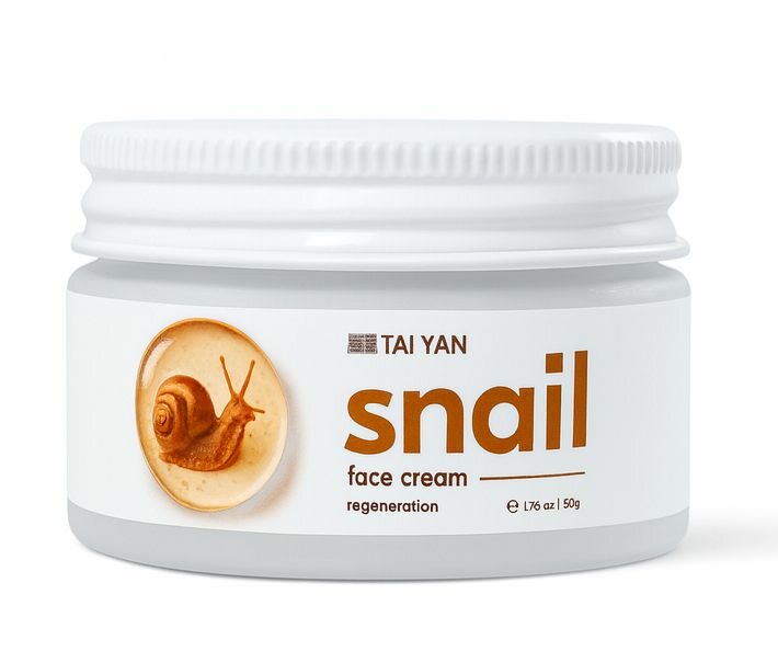 Крем для лица с муцином улитки Snail TaiYan, восстанавливающий, 50г