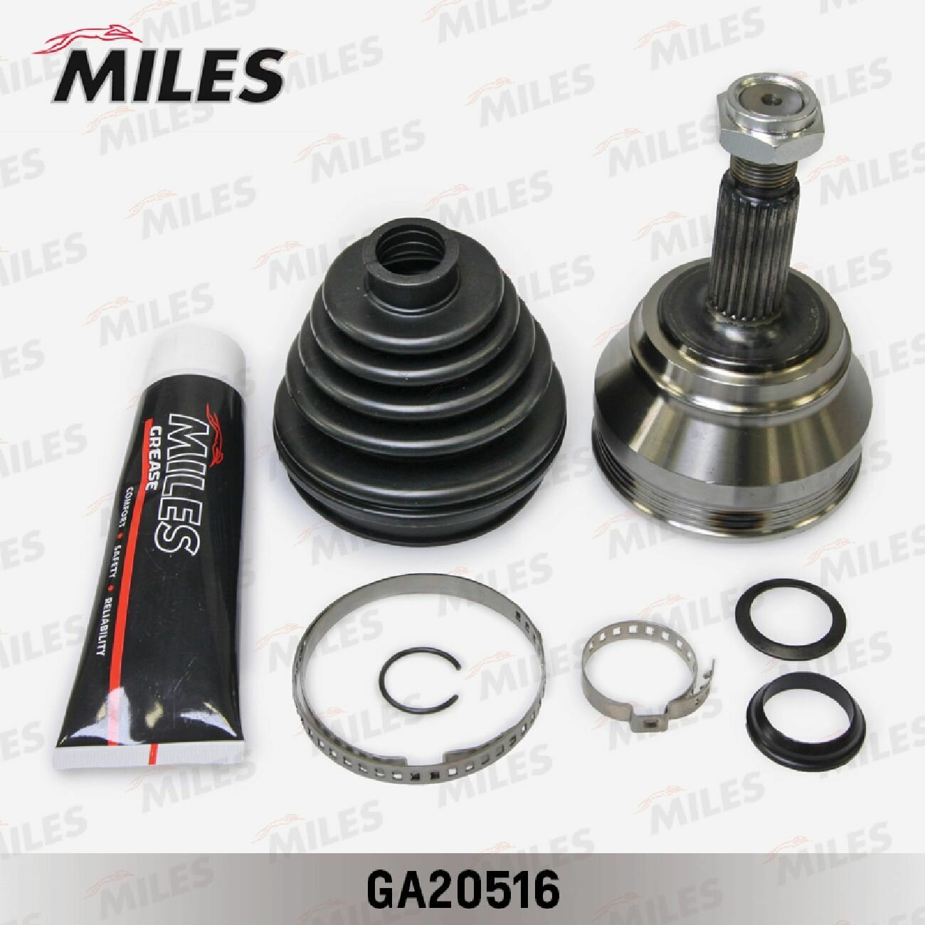 ШРУС VW G1/G2/G3/PASSAT/POLO/SEAT TOLEDO 1.6-2.0 82-99 нар. GA20516, MILES GA20516