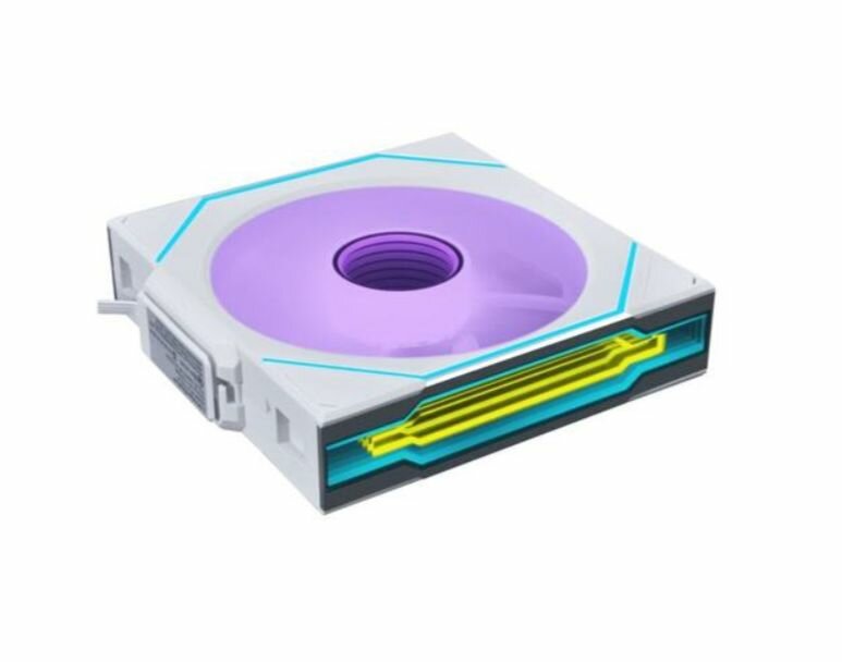 Корпусный вентилятор Lian Li Вентилятор для корпуса Lian-Li Uni Fan SL-INF Wireless 120 ARGB 120х122.1x28 белый 4-pin 29.2дБ (G99.12SLIN1W1W. R0) Ret
