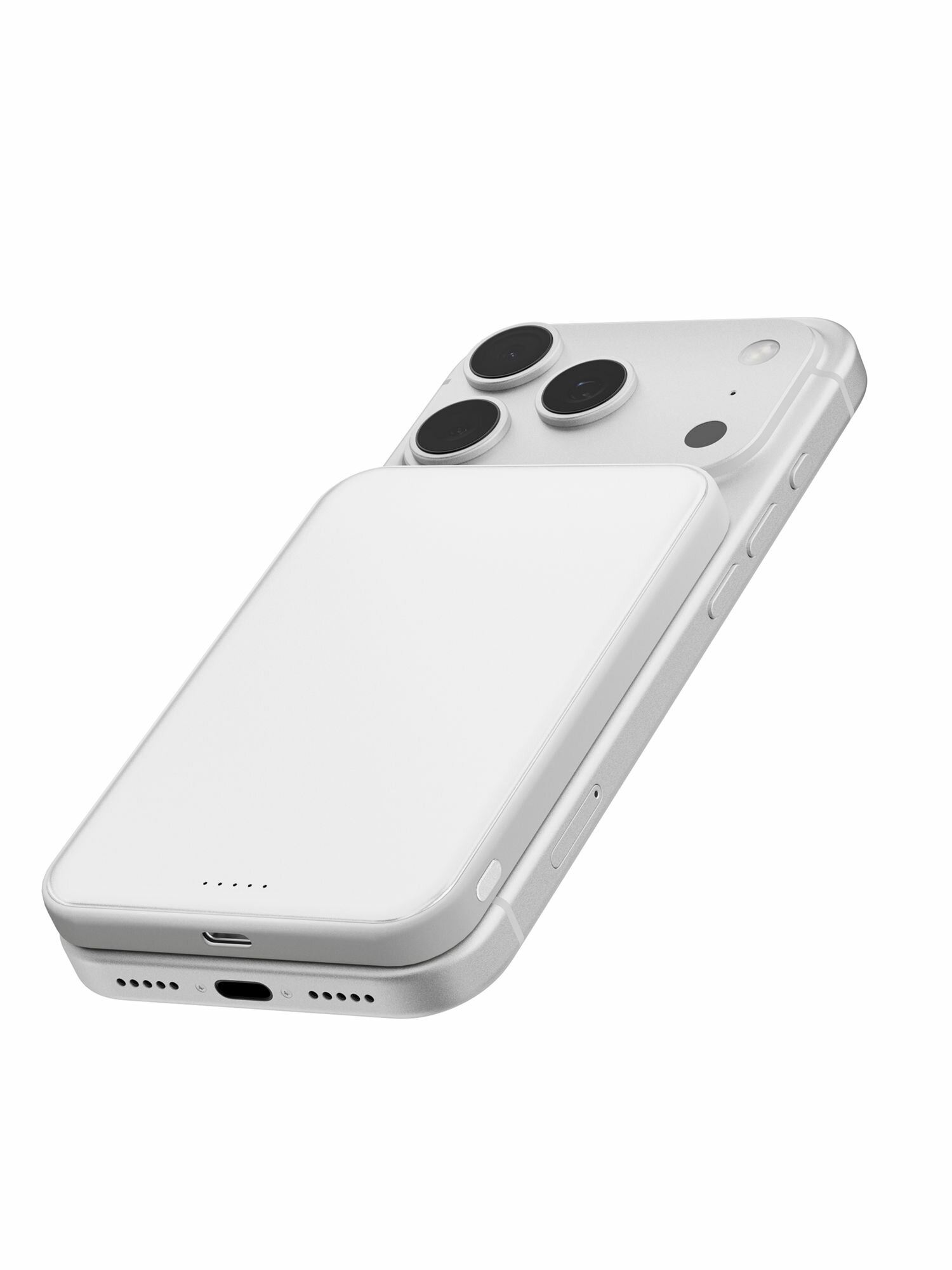 Внешний аккумулятор uBear Strike Power bank 5000 mAh, Qi2.2 (25W) / магнитный повербанк для айфона