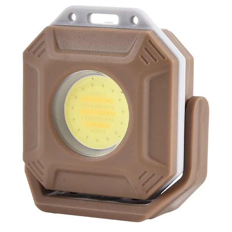 Портативный фонарь E－SMARTER COB с зарядкой Type-C JB2399A brown